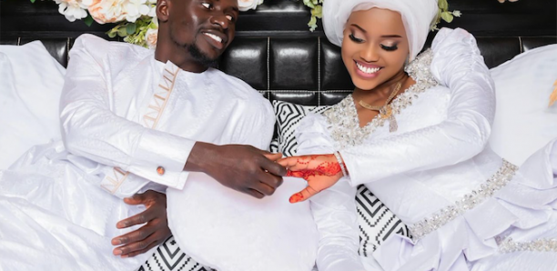 Mariage Sadio Mané Saffiche Avec Son épouse